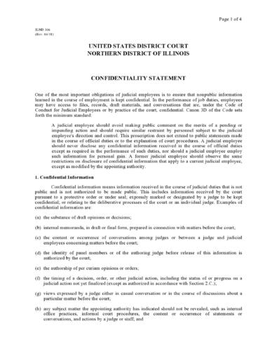 24 Simple Confidentiality Statement & Agreement Templates