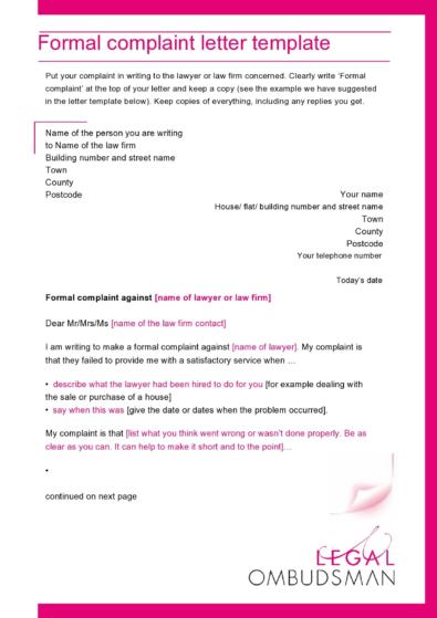 47 Professional Legal Letter Formats (& Templates) ᐅ TemplateLab