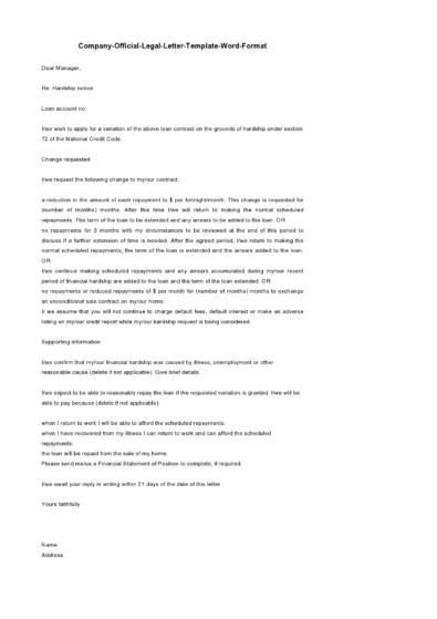 47 Professional Legal Letter Formats (& Templates) ᐅ TemplateLab