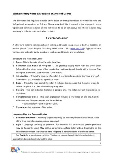 47 Best Personal Letter Format Templates [100% Free] ᐅ