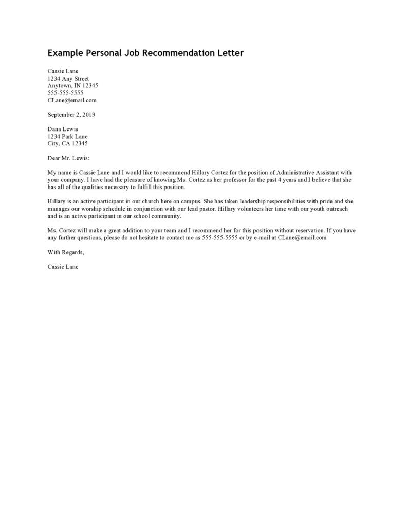 47 Best Personal Letter Format Templates [100% Free] ᐅ