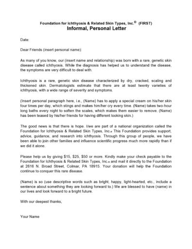 47 Best Personal Letter Format Templates [100% Free] ᐅ