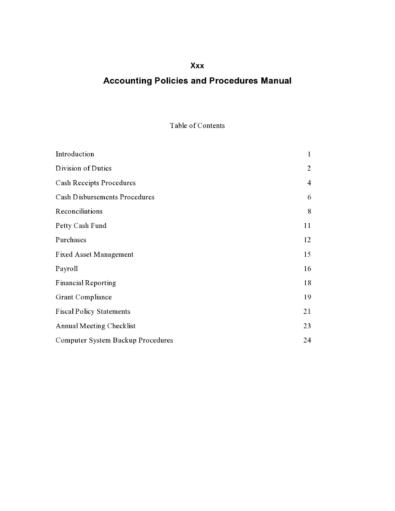 50 Free Policy And Procedure Templates (& Manuals) ᐅ TemplateLab