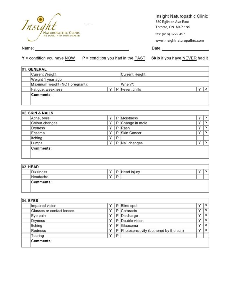 46 Free Review of Systems Templates (+Checklist) ᐅ TemplateLab