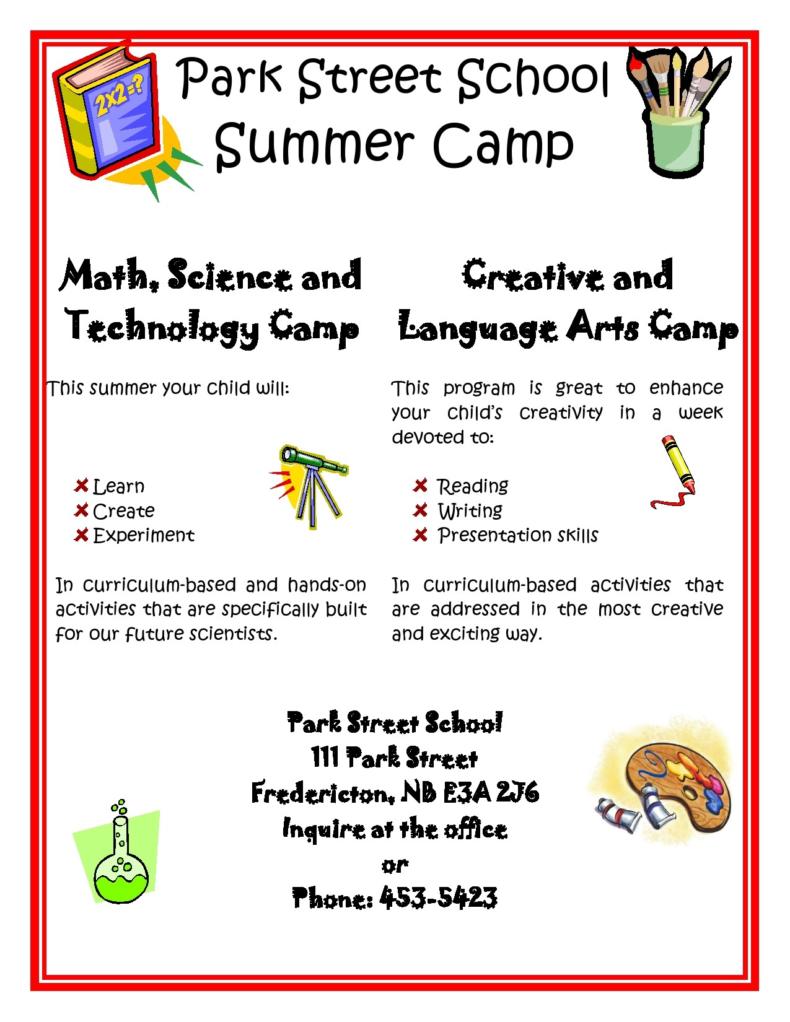 50 FREE Summer Camp Flyers (Templates & Brochures) ᐅ TemplateLab