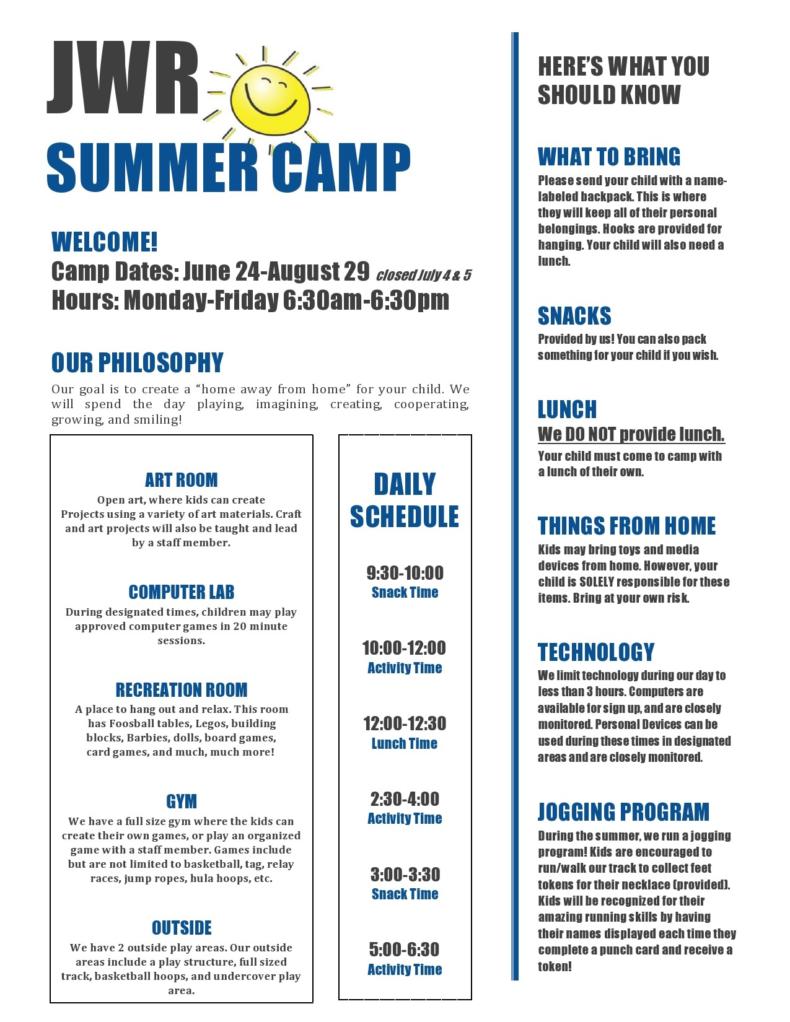 50 FREE Summer Camp Flyers (Templates & Brochures) ᐅ TemplateLab