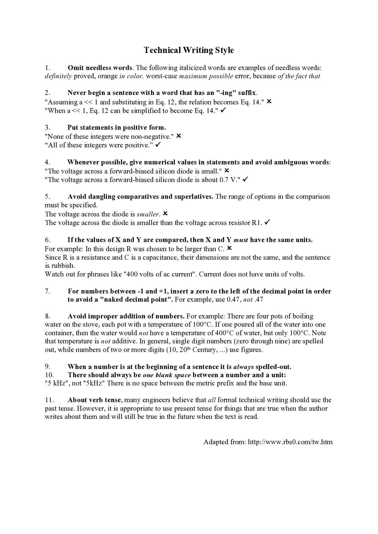 33 Good Technical Writing Examples Word PDF TemplateLab 33 Good Technical Writing Examples Word PDF TemplateLab