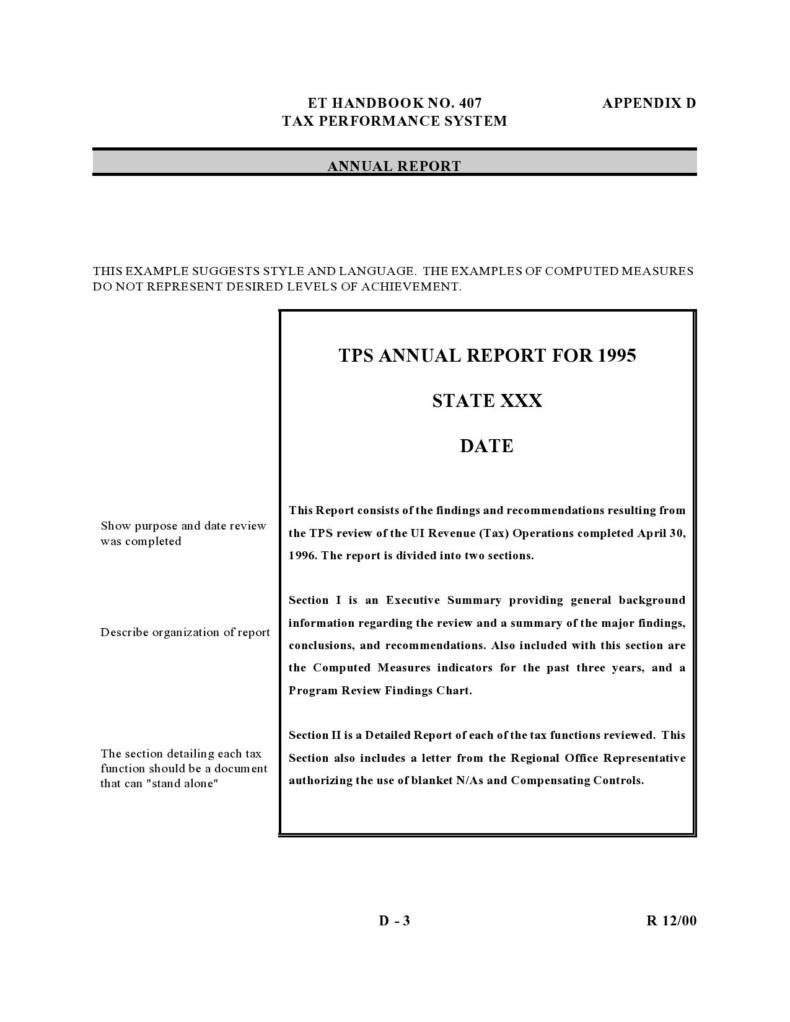 49 Free Annual Report Templates [LLC, Nonprofit..] ᐅ TemplateLab