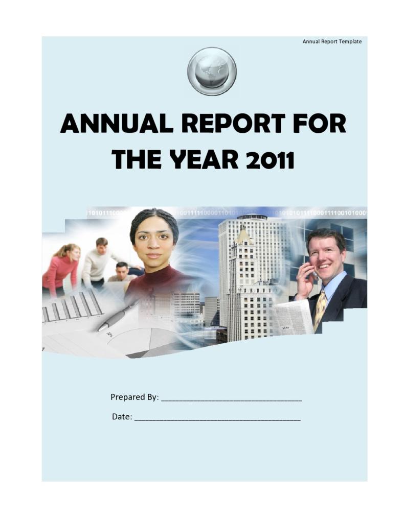 49 Free Annual Report Templates [LLC, Nonprofit..] ᐅ TemplateLab