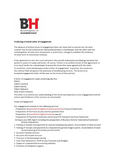 50 Editable Engagement Letter Templates (Free) ᐅ TemplateLab