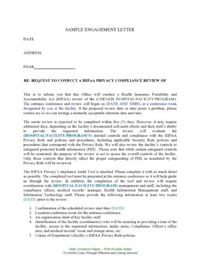 50 Editable Engagement Letter Templates (Free) ᐅ TemplateLab