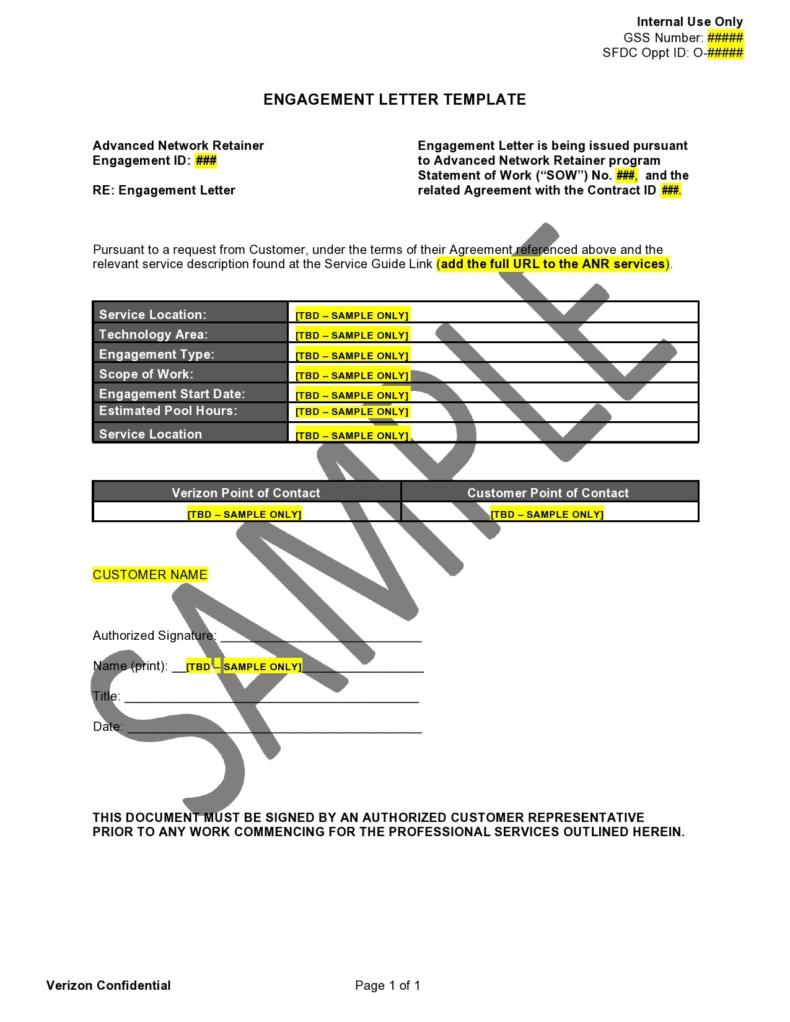 50 Editable Engagement Letter Templates (Free) ᐅ TemplateLab