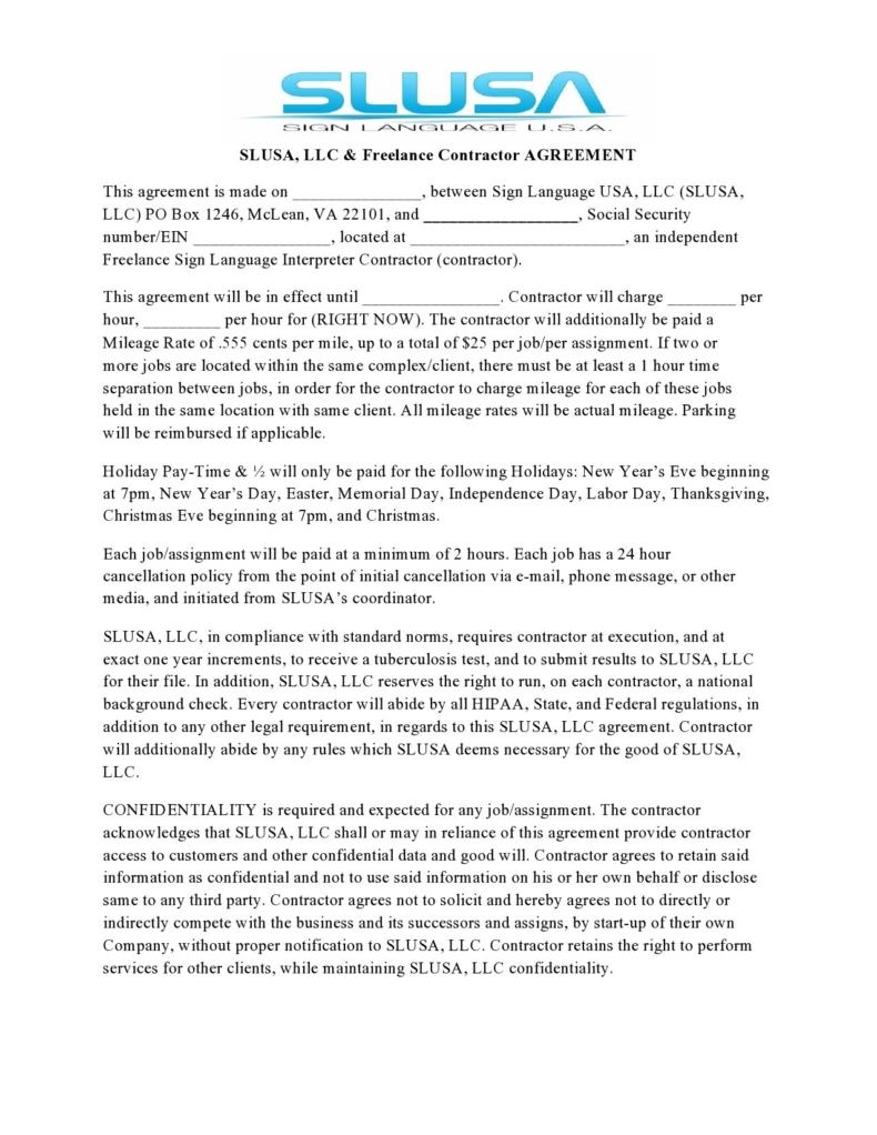 38 Free Freelance Contract Templates (MS Word) ᐅ TemplateLab