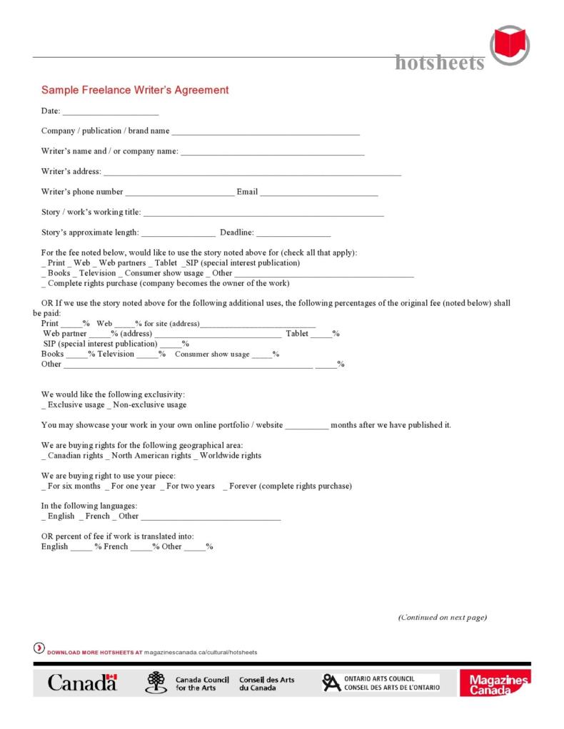 40 Great Contract Templates (Employment, Construction, Photography etc)