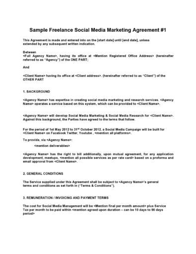 38 Free Freelance Contract Templates (MS Word) ᐅ TemplateLab