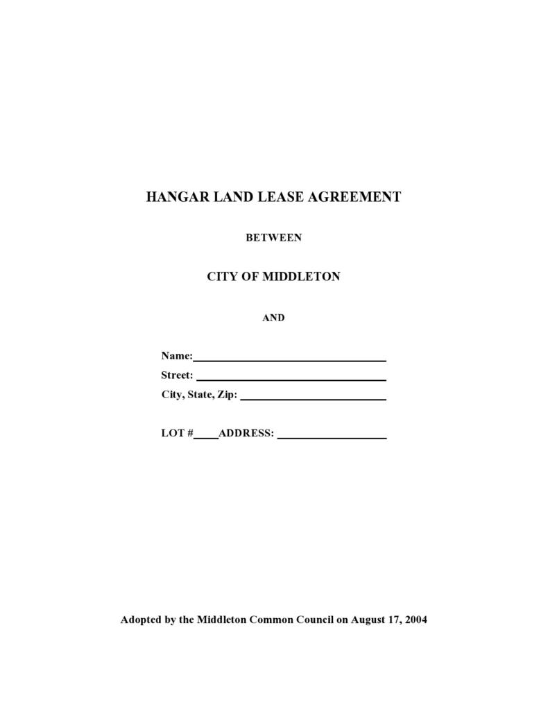 37 FREE Land Lease Agreements [Word & PDF] ᐅ TemplateLab