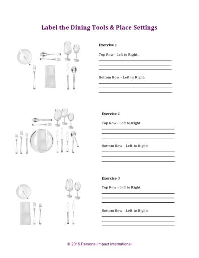 41 Printable Place Setting Templates (100% Free) ᐅ TemplateLab