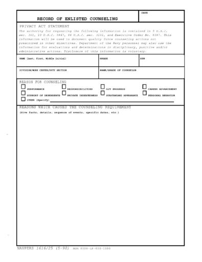 31 Free Army Counseling Forms (DA 4856 Fillable) ᐅ TemplateLab