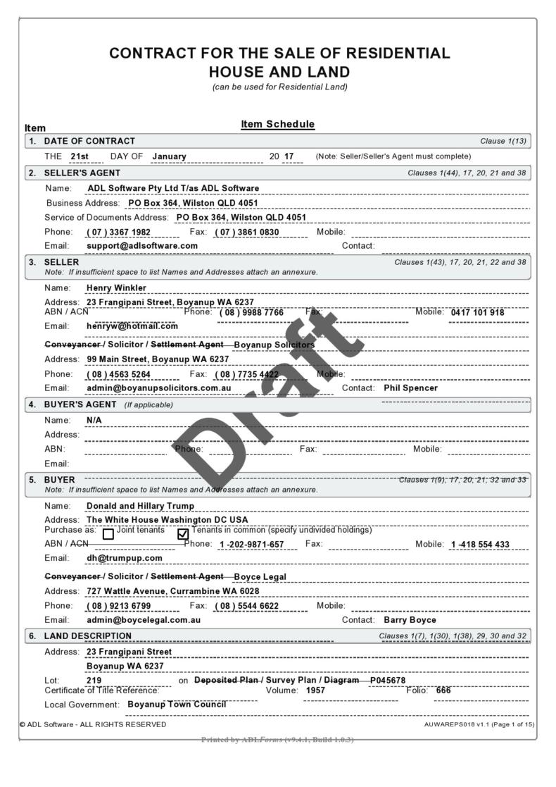 44 Professional Land Contract Forms (All States) ᐅ TemplateLab