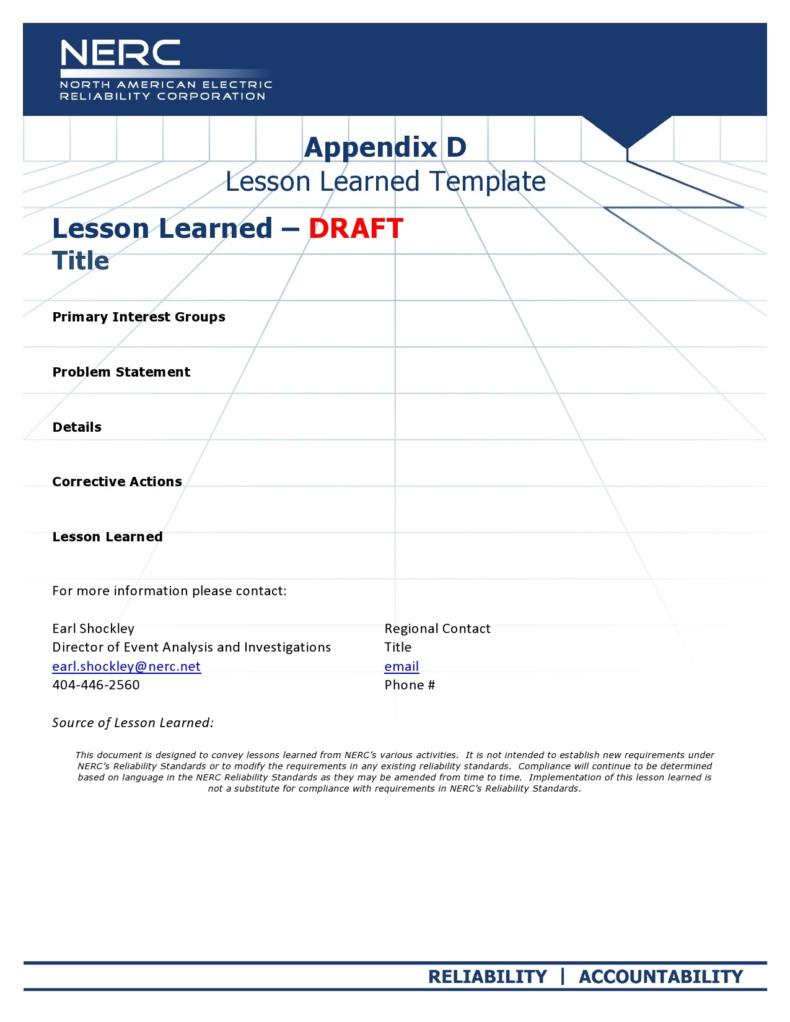 48 Best Lessons Learned Templates [Excel, Word] ᐅ TemplateLab