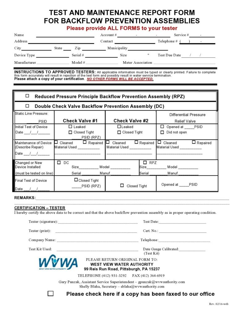 48 Editable Maintenance Report Forms [Word] ᐅ TemplateLab