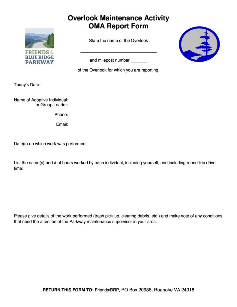 48 Editable Maintenance Report Forms [Word] ᐅ TemplateLab