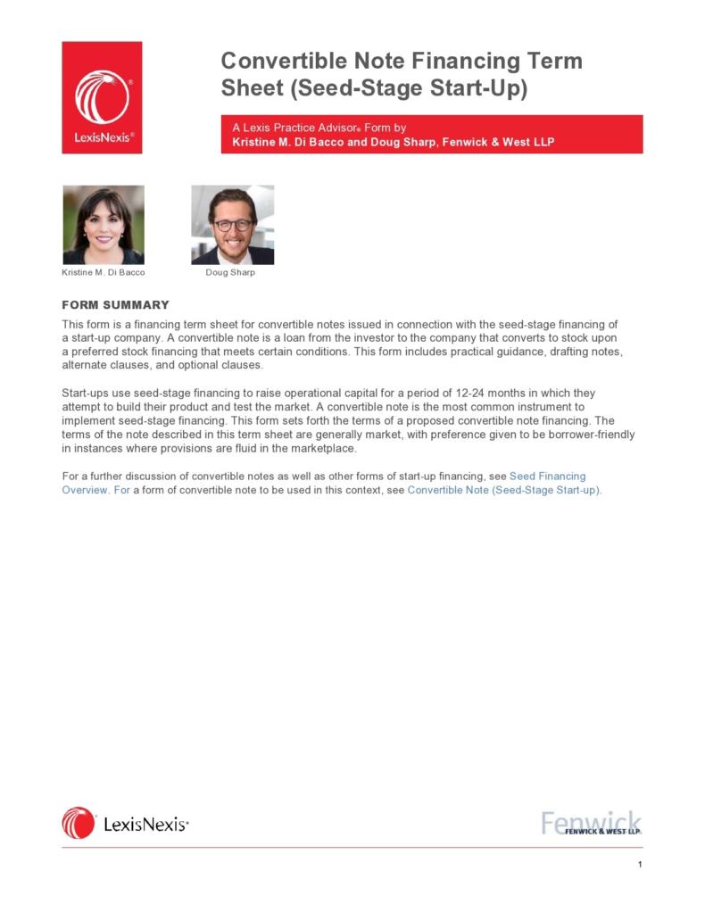 47 Simple Term Sheet Templates [Word] ᐅ TemplateLab