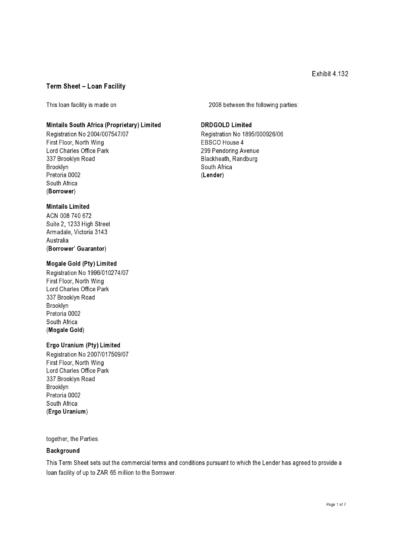 47 Simple Term Sheet Templates [Word] ᐅ TemplateLab