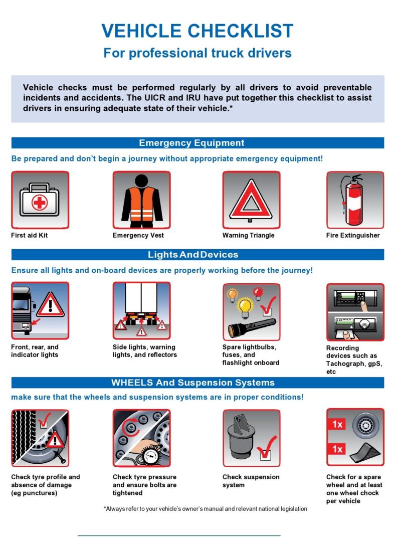 45 Best Vehicle Checklists (Inspection & Maintenance) ᐅ TemplateLab