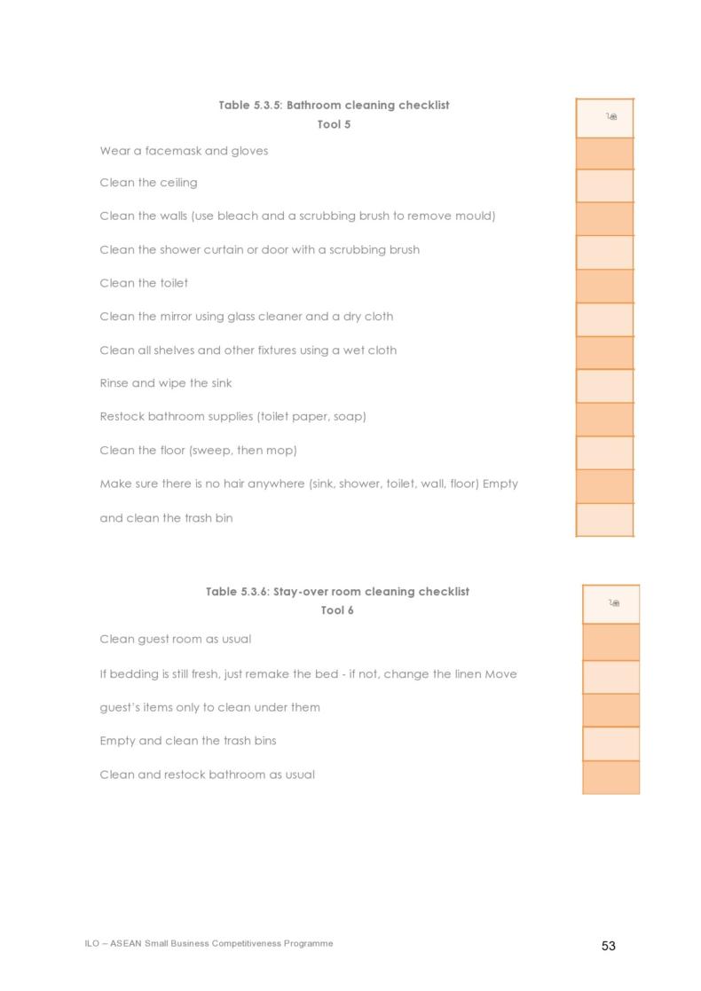 42 Printable Bathroom Cleaning Checklists [Word, PDF, Excel]