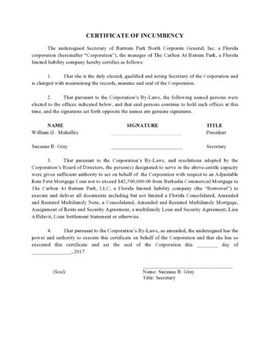 50-best-certificate-of-incumbency-samples-free-templatelab