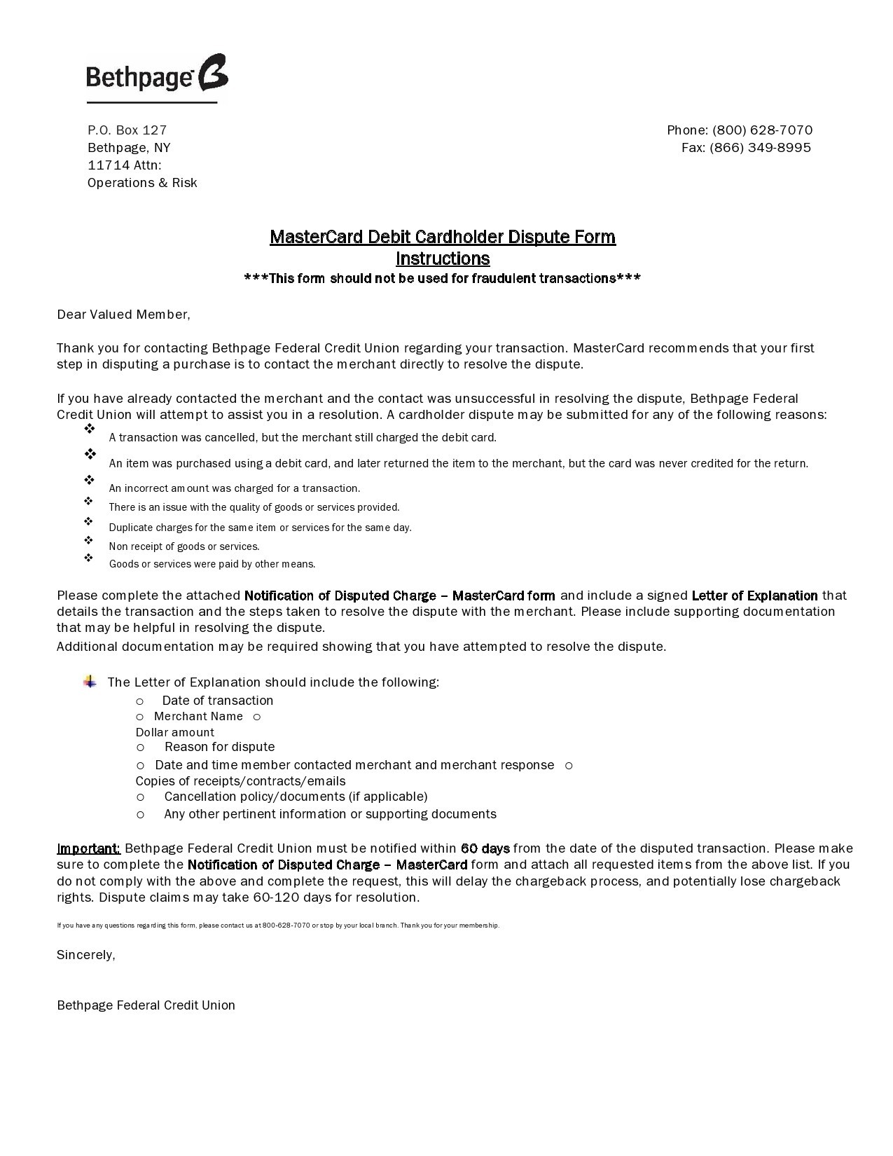 Credit Dispute Letter Template – PARAHYENA Credit Dispute Letter Template – PARAHYENA
