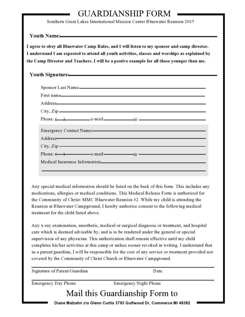 50 Free Guardianship Forms [Temporary / Permanent] ᐅ TemplateLab
