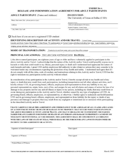 41 Free Indemnification Agreements (Word) ᐅ TemplateLab