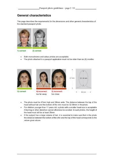 21 US Passport Photo Templates (100% Free) ᐅ TemplateLab