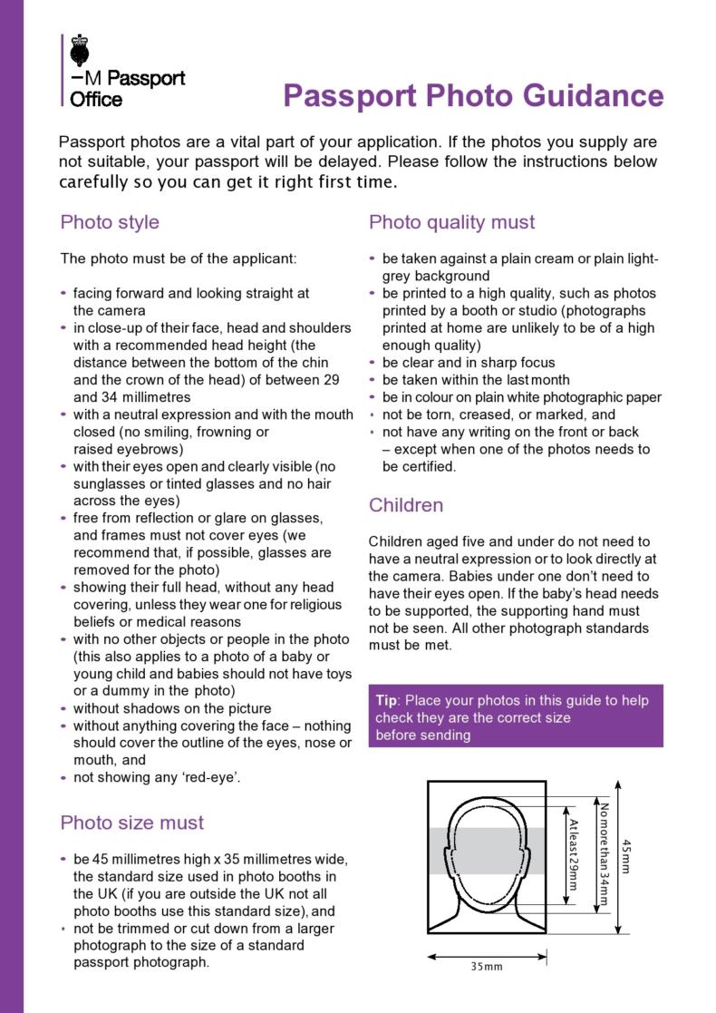 21 US Passport Photo Templates (100% Free) ᐅ TemplateLab