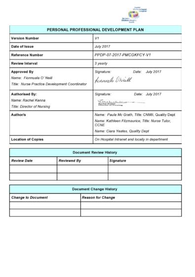 50 Professional Development Plan Templates (Free) ᐅ