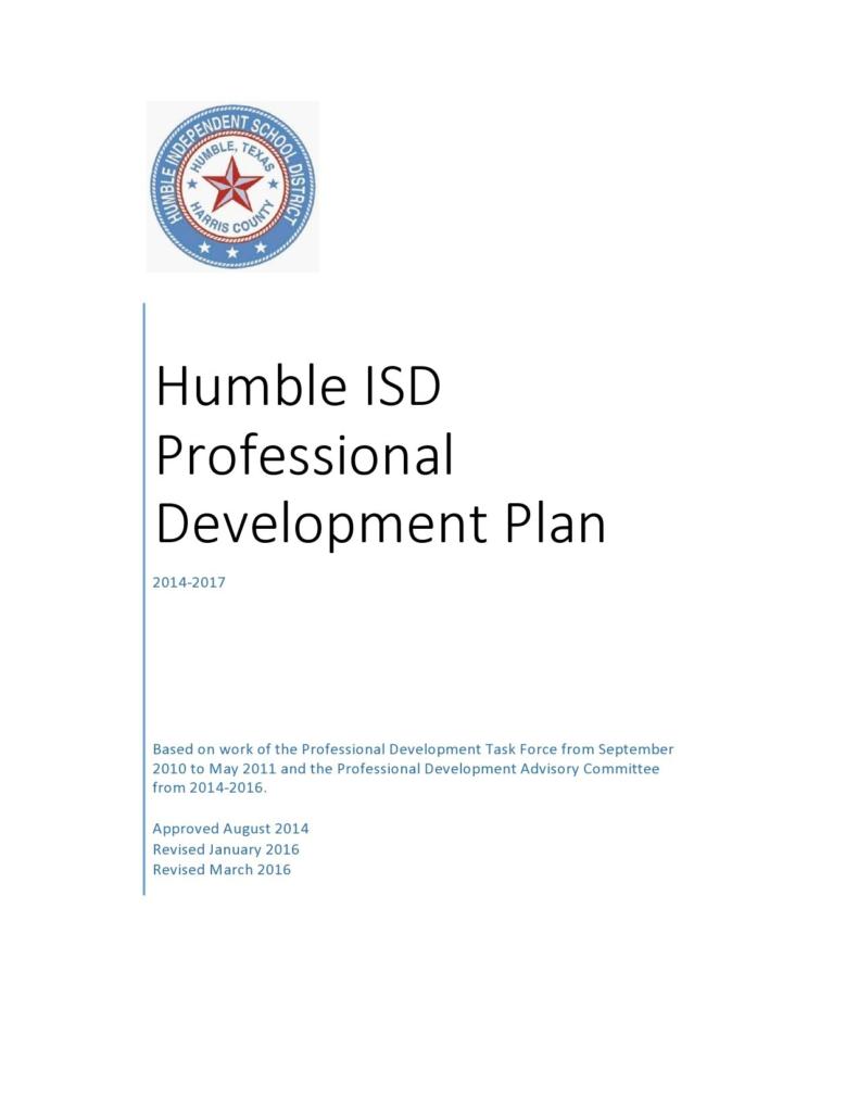 50 Professional Development Plan Templates (Free) ᐅ