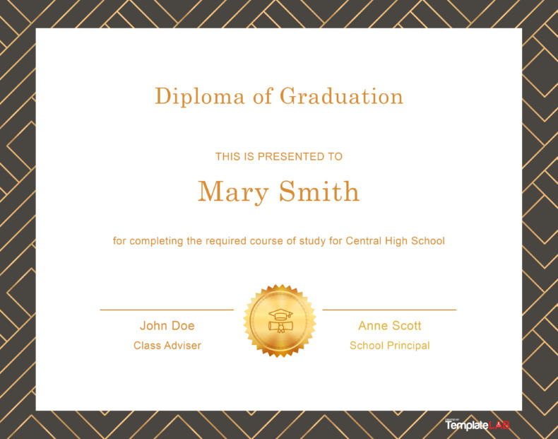 27 Real & Fake Diploma Templates (High school, College, Homeschool) 27 Real & Fake Diploma Templates (High school, College, Homeschool)
