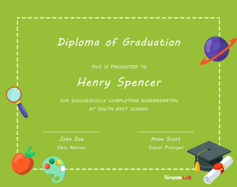 27 Real & Fake Diploma Templates (High school, College, Homeschool)