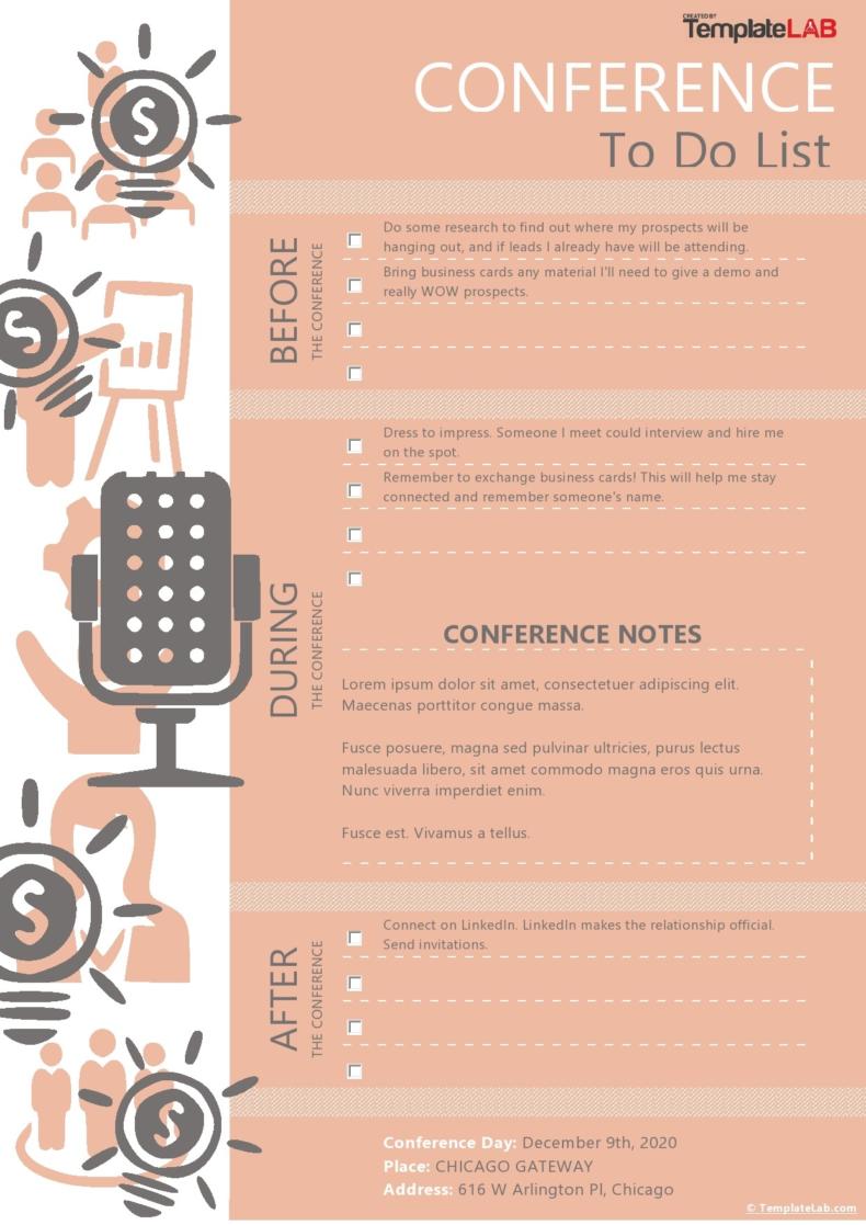 27 Printable To Do List & Checklist Templates (Excel, Word, PDF)