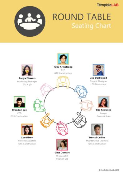 19 Great Seating Chart Templates (Wedding, Classroom + more)