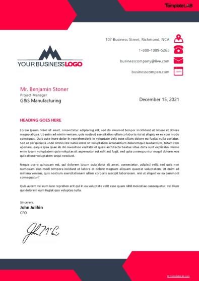 48 Free Letterhead Templates & Examples (Company, Business, Personal)