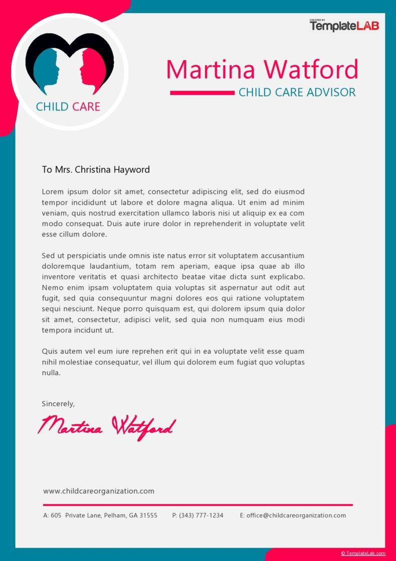 48 Free Letterhead Templates & Examples (Company, Business, Personal)