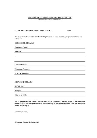 45 Professional Letter Of Guarantee Samples ᐅ TemplateLab