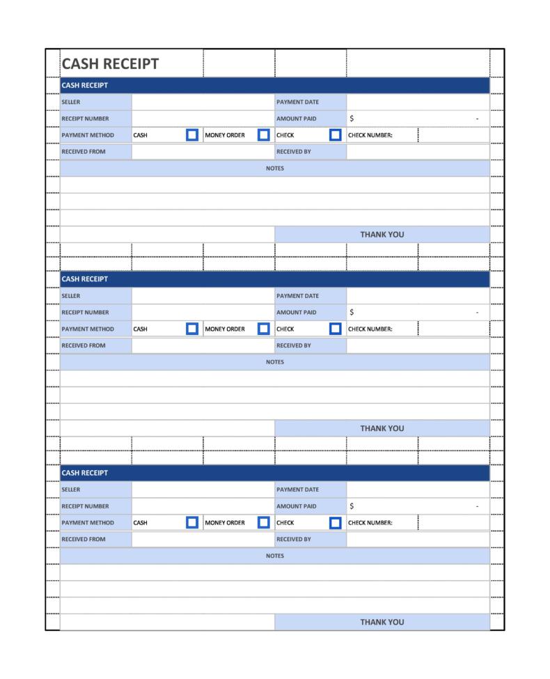 30 Editable Purchase Receipt Templates (Word / Excel) ᐅ TemplateLab