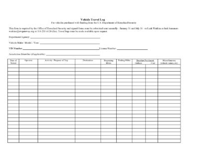 42 Useful Travel Log Templates (100% Free) ᐅ TemplateLab