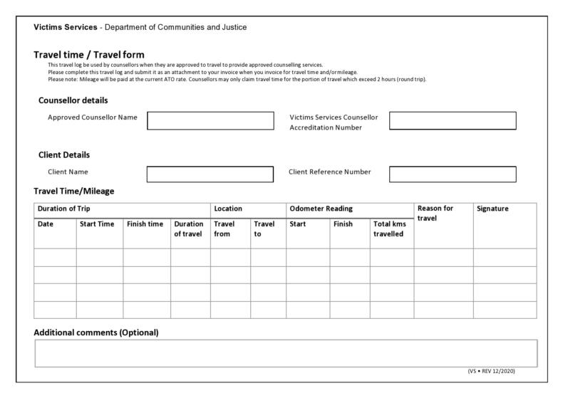 42 Useful Travel Log Templates (100% Free) ᐅ TemplateLab