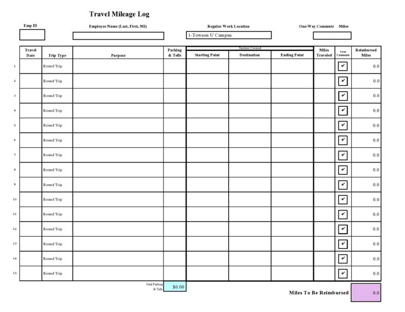 42 Useful Travel Log Templates (100% Free) ᐅ TemplateLab