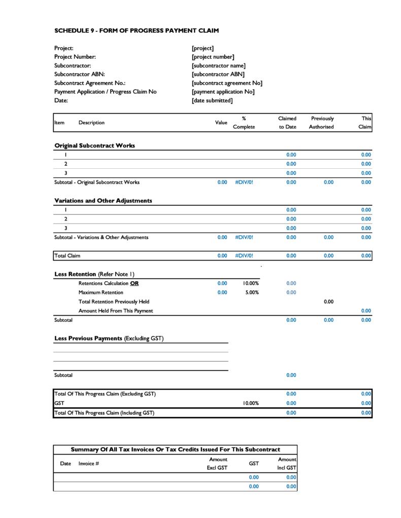52 Free Payment Schedule Templates [Excel, Word] ᐅ TemplateLab